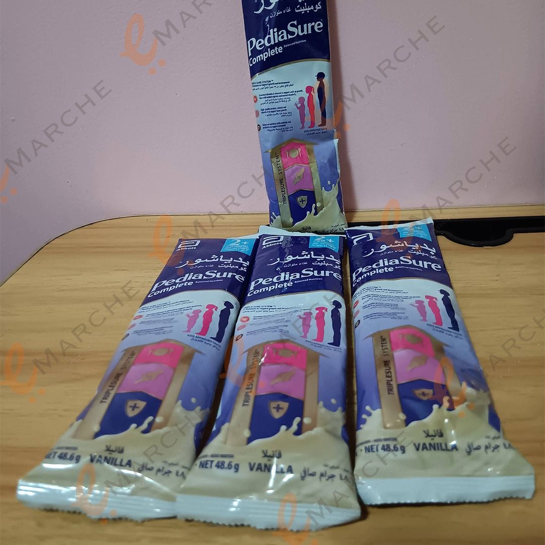 Pediasure Complete Balanced Nutrition 2+ 48.6g Sachet, Food & Drinks ...