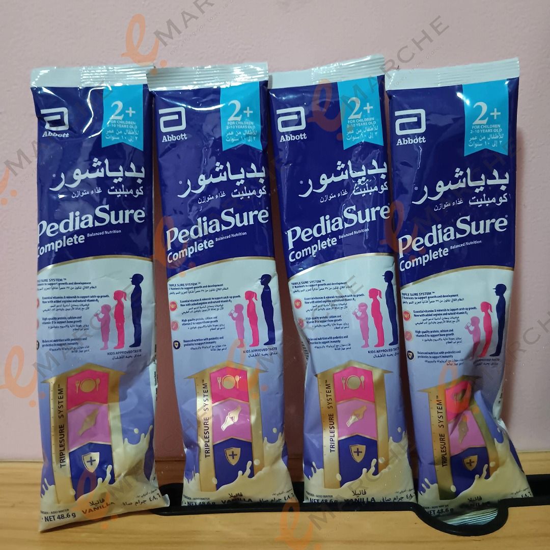 Pediasure Complete Balanced Nutrition 2+ 48.6g Sachet, Food & Drinks ...