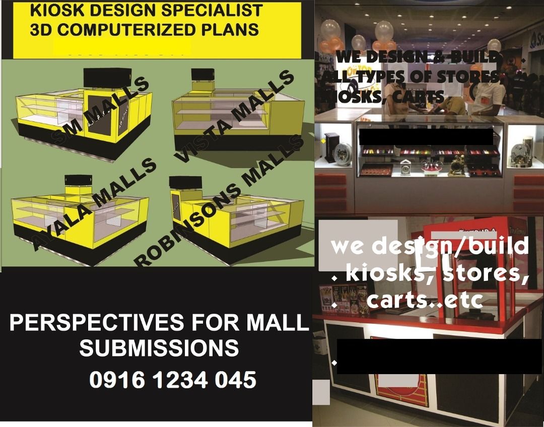 Perspectives Kiosk Plans, Commercial & Industrial, Construction ...