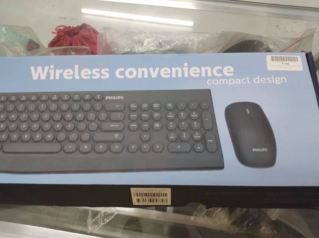 Philips C323 Wireless Keyboard & Mouse Combo, Computers & Tech, Parts ...