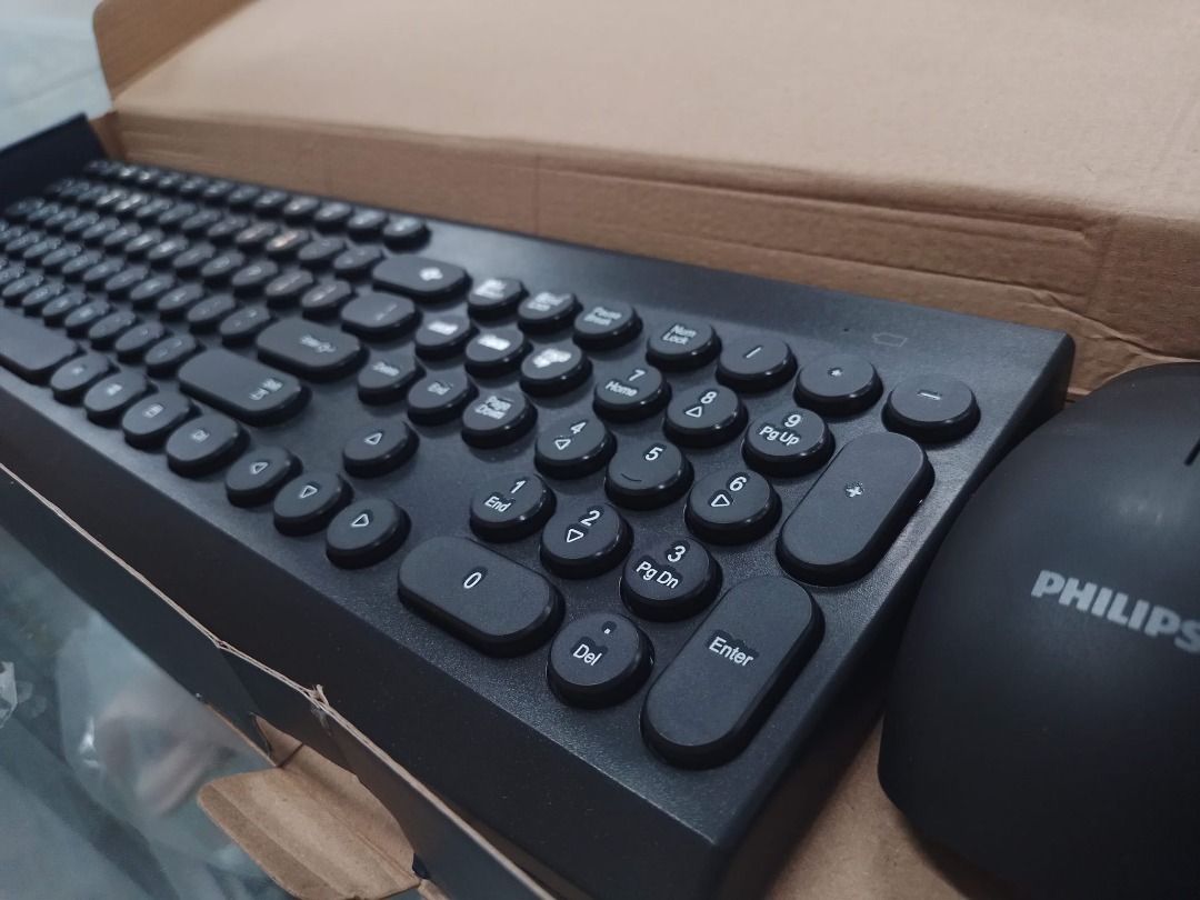 Philips C323 Wireless Keyboard & Mouse Combo, Computers & Tech, Parts ...