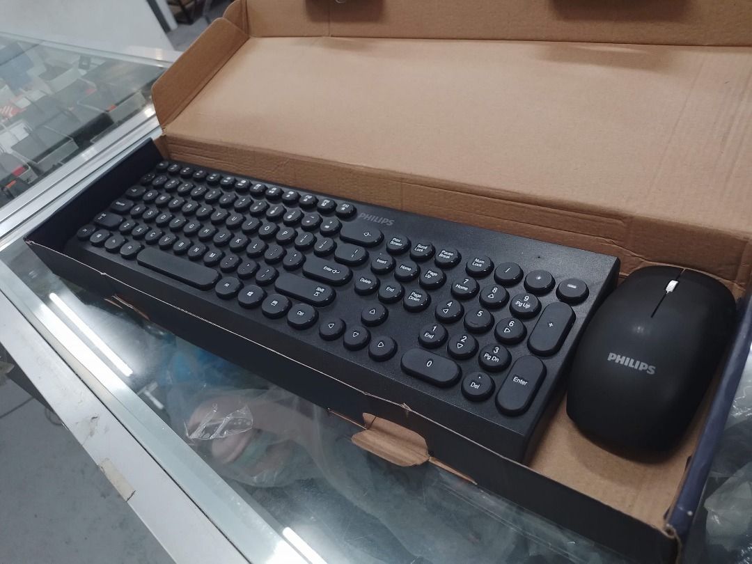 Philips C323 Wireless Keyboard & Mouse Combo, Computers & Tech, Parts & Accessories, Computer ...