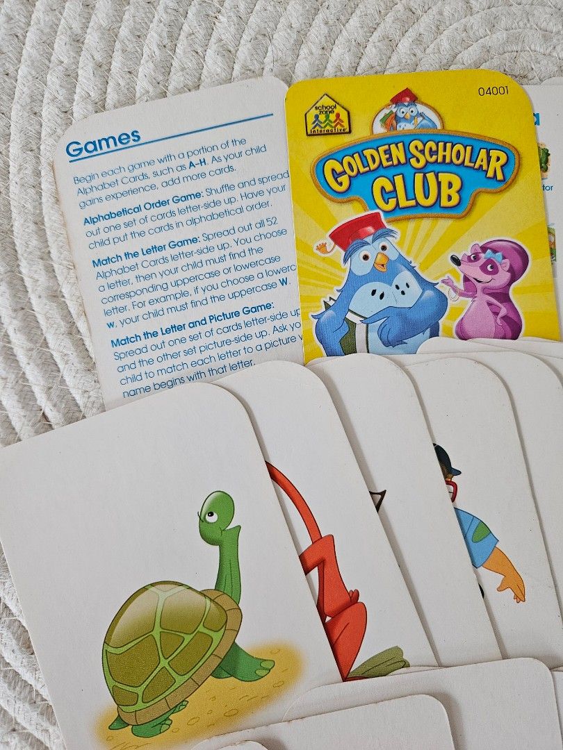 PL: Double Sided Alphabet Flash Cards with Guiding Games, Hobbies ...