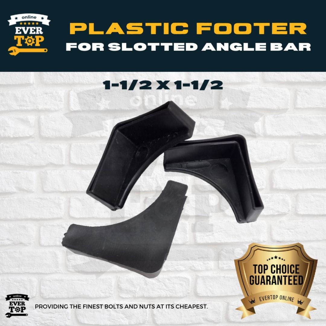 PLASTIC FOOTER FOR SLOTTED ANGLE BAR, Commercial & Industrial ...