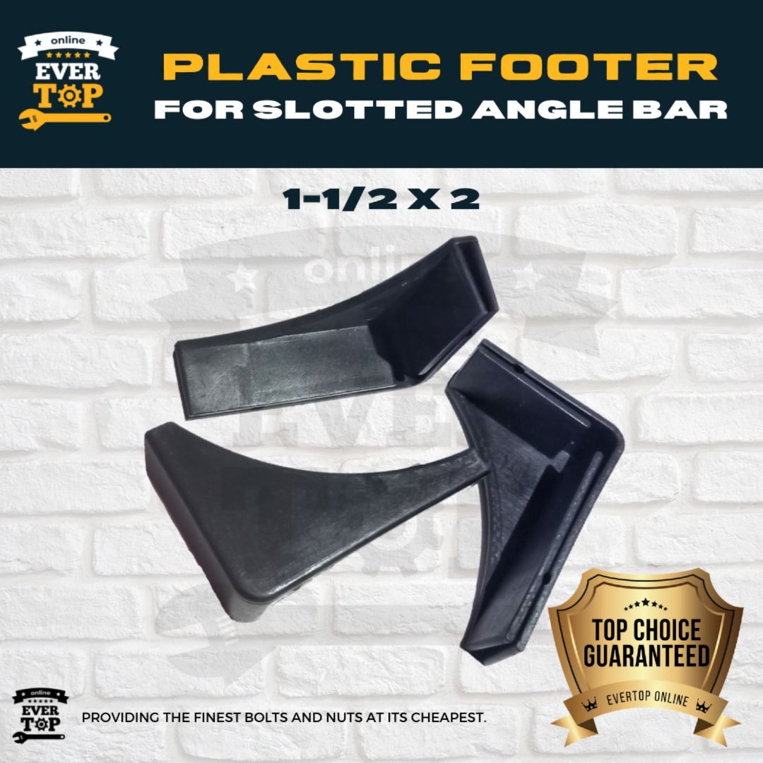PLASTIC FOOTER FOR SLOTTED ANGLE BAR, Commercial & Industrial ...