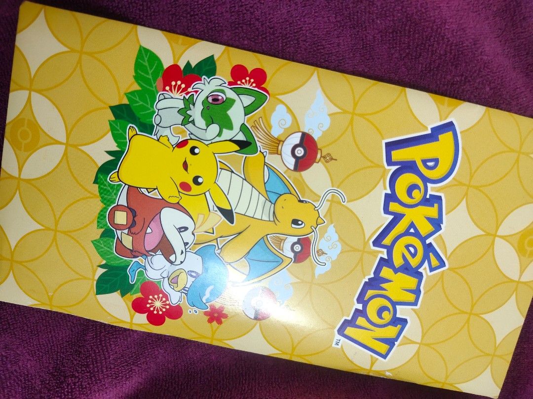 Pokemon x Family Mart Angpao, Hobbies & Toys, Collectibles ...