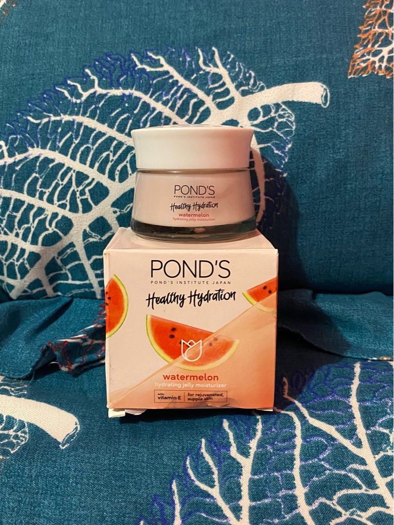 PONDS Healthy Hydration Watermelon Hydrating Jelly Moisturizer with ...
