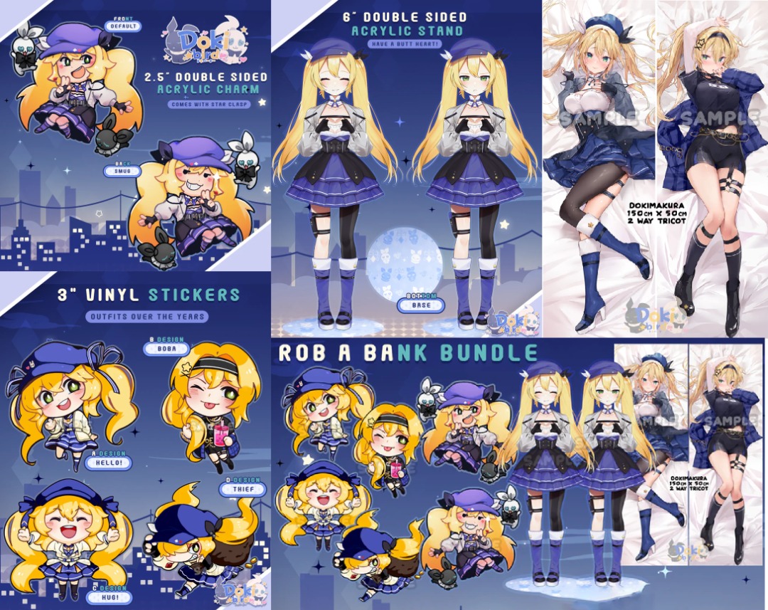 【代購】[預訂][Pre-order] Dokibird Doki 公式週邊, 預購 - Carousell