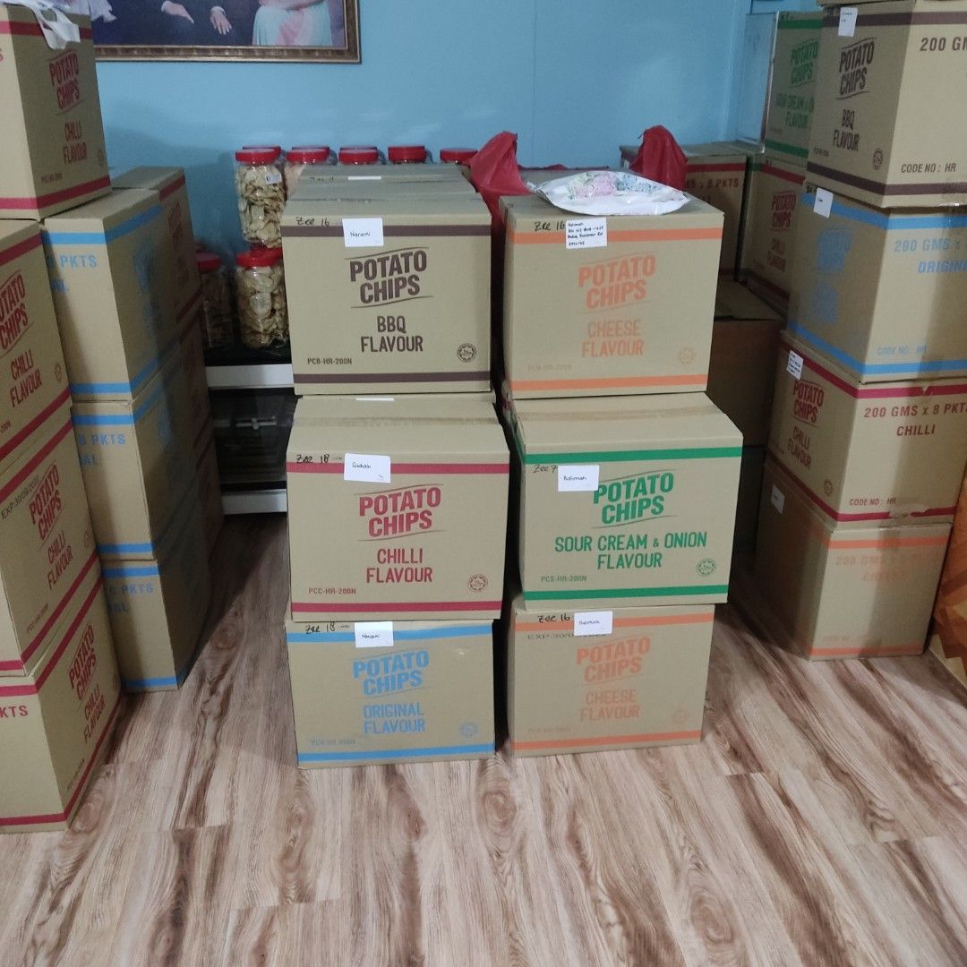 *LAST KOPEK - FREE DEL FOR 5 CTN/TIN* - Hari Raya 2024 Potato Chips Tai ...