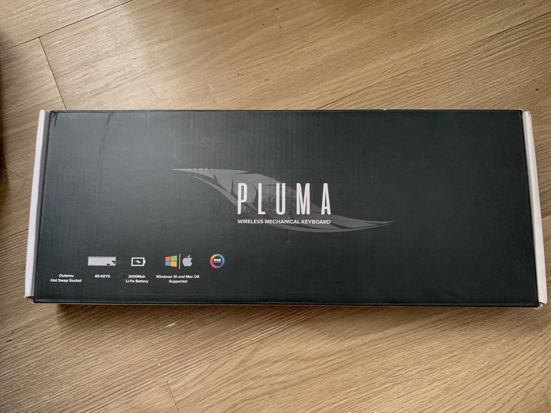 Rakk Pluma Mechanical Keyboard on Carousell