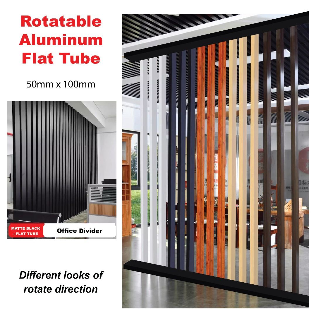 Rotatable Aluminum Alloy Tube Divider Multifunction Partition durable ...