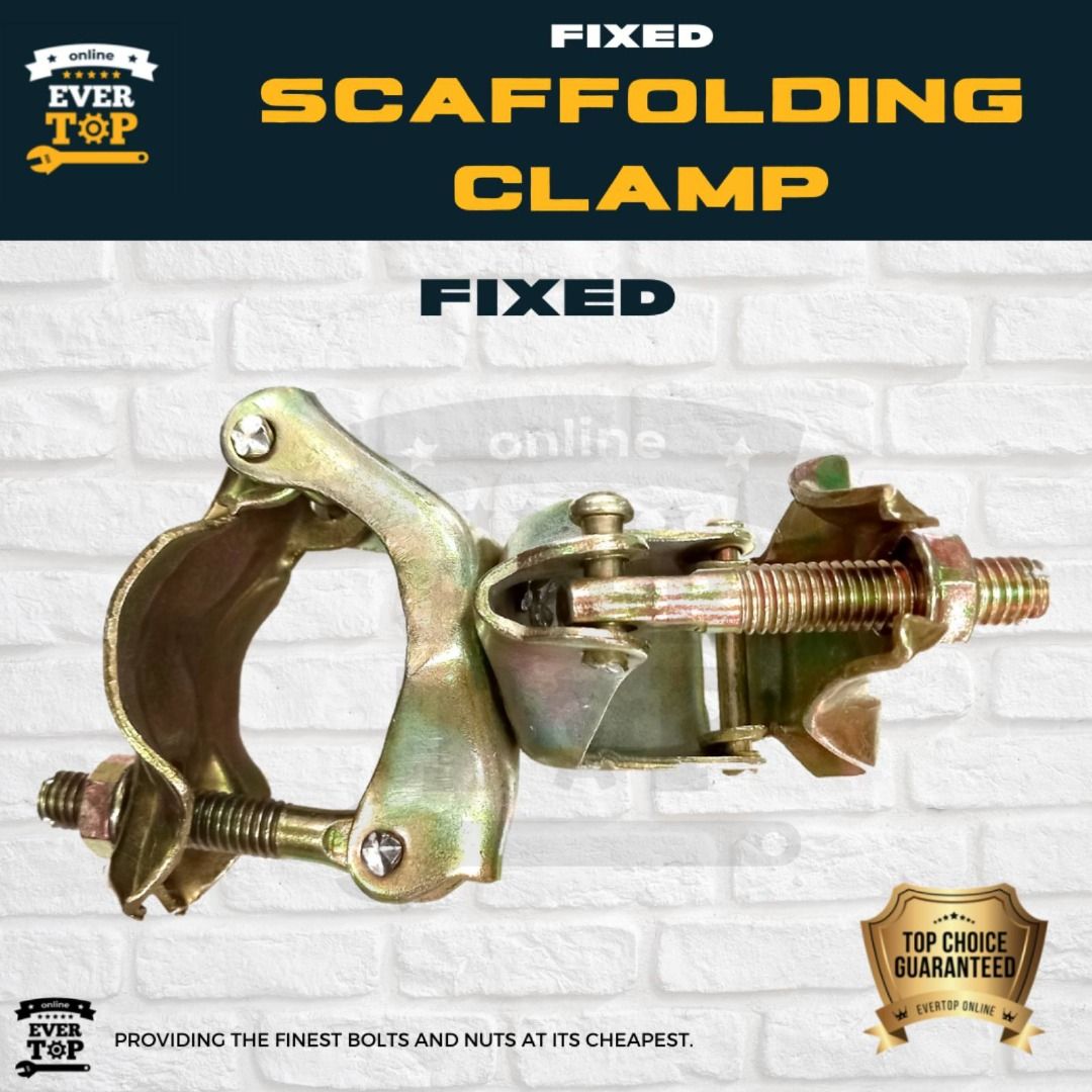 SCAFFOLDING CLAMP | SWIVEL CLAMP & FIXED CLAMP, Commercial & Industrial ...