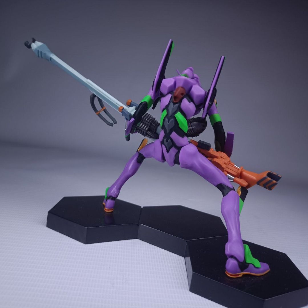 SEGA EVANGELION HG FIGURE EVA-01 vs 6th ANGEL Vol. 2, Hobbies & Toys ...