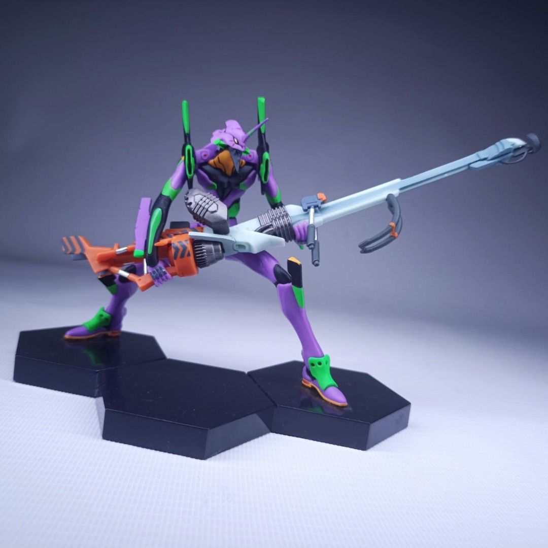SEGA EVANGELION HG FIGURE EVA-01 vs 6th ANGEL Vol. 2, Hobbies & Toys ...