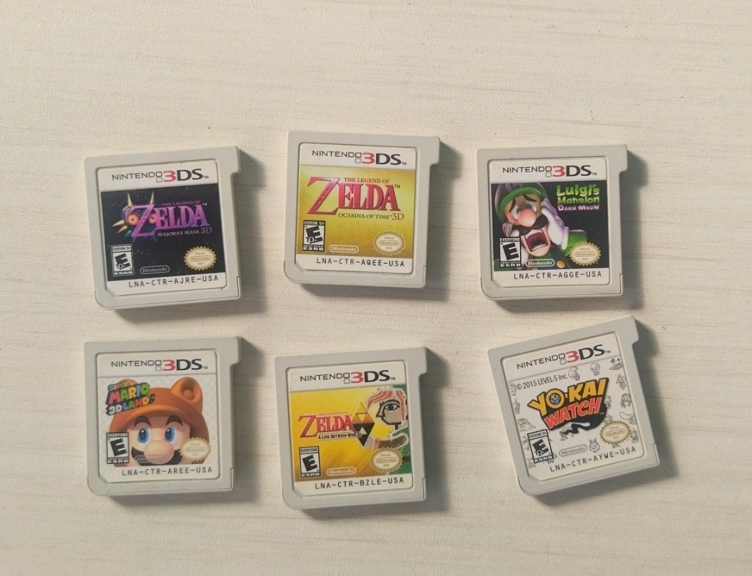 Selling Used 3DS Games (With Box and only Cart), Video Gaming, Video ...