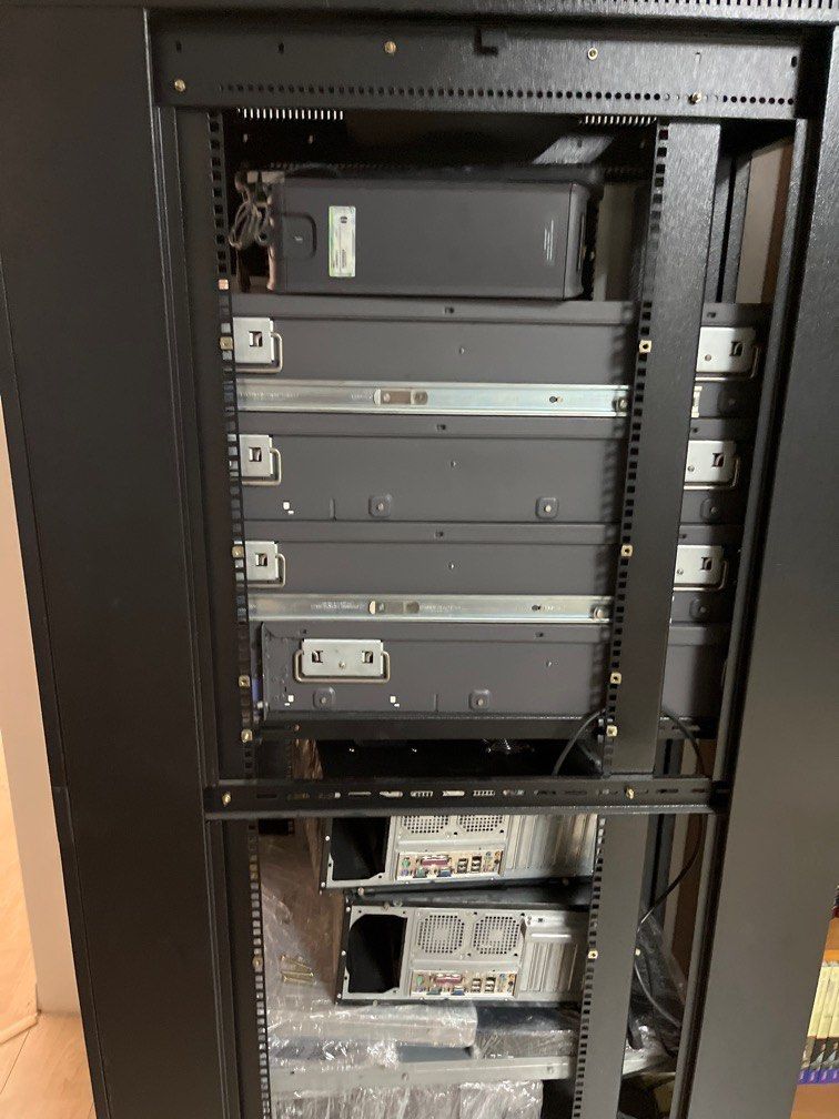 Used server racks and old servers (Negotiable), Computers & Tech, Parts ...