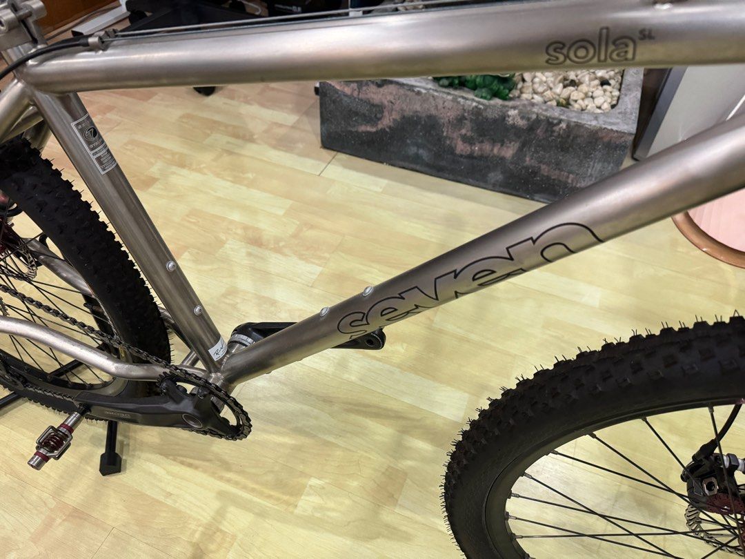 Seven Cycles Sola titanium mountain bike, Sports Equipment, Bicycles ...
