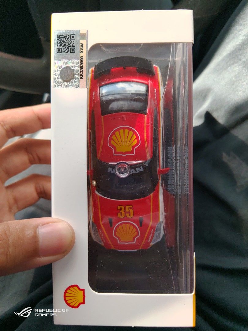 Shell Nissan GTR R35, Hobbies & Toys, Toys & Games on Carousell