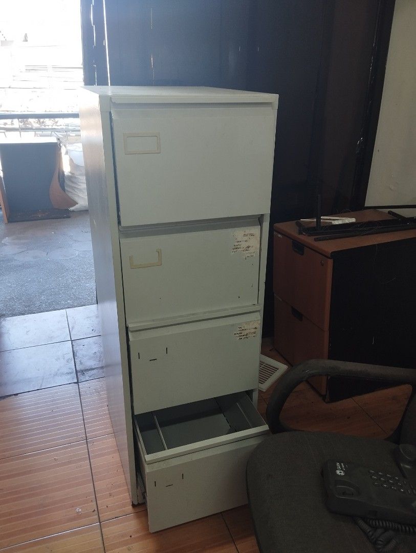 Steel 4 layers cabinet, Furniture & Home Living, Office Furniture ...