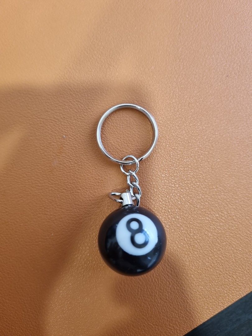 Stussy 8 ball keychain, Hobbies & Toys, Stationery & Craft, Craft ...