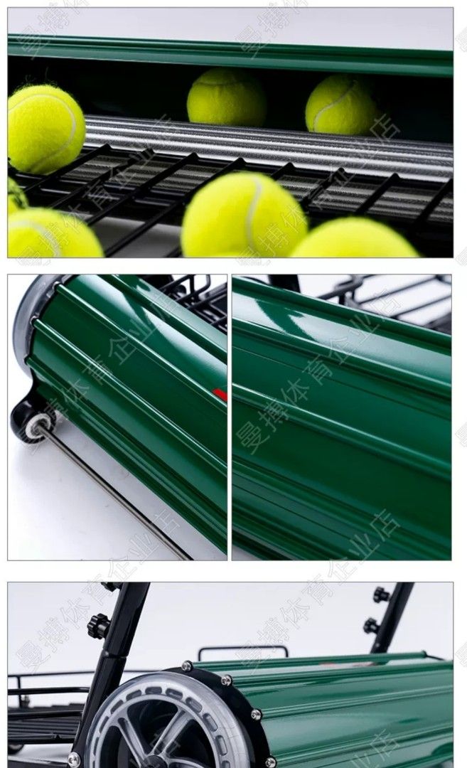 Tennis ball Fast Picking Trolley 250 -300 balls, Sports Equipment ...