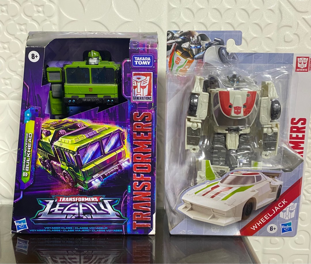 Transformers Bulkhead and Wheeljack, Hobbies & Toys, Toys & Games on ...
