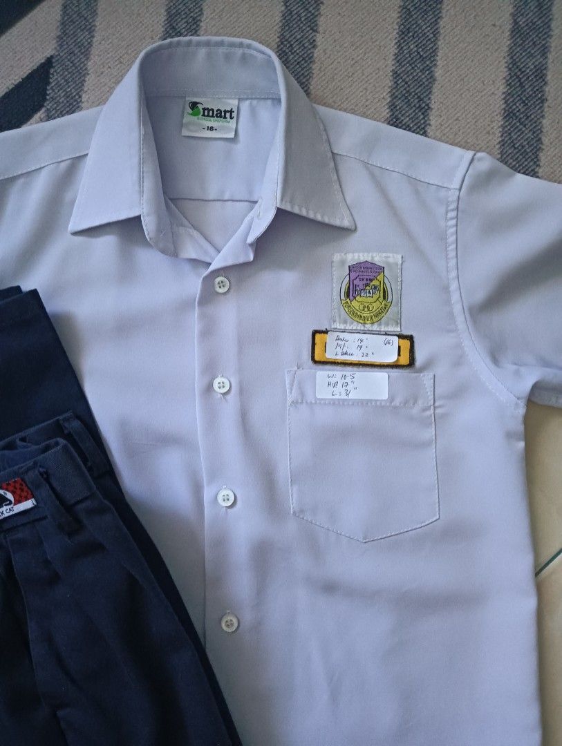 Uniform baju sekolah, Women's Fashion, Tops, Sleeveless on Carousell