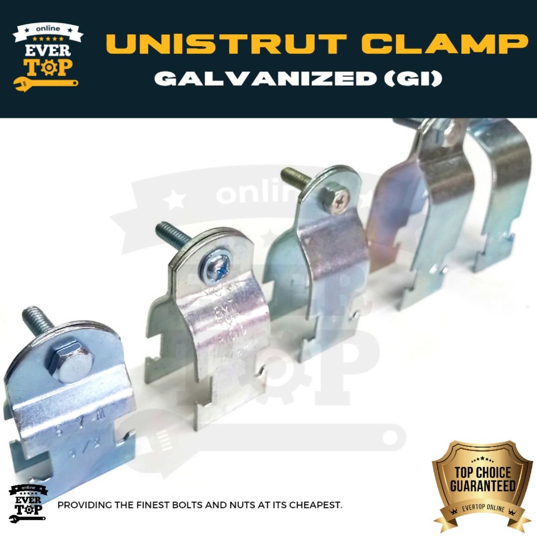 UNISTRUT CLAMP | GI STRUT CLAMP, Commercial & Industrial, Construction ...