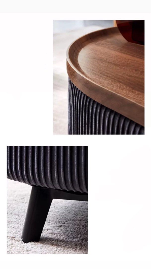 VALZAL Modern Velvet Coffee Table, Furniture & Home Living, Furniture ...