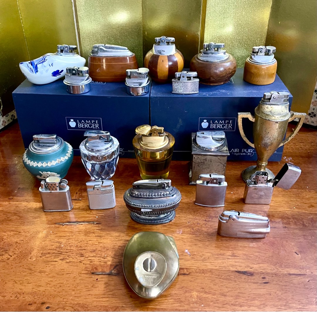 Vintage 20 pieces Mix Brand Lighters from England, Hobbies & Toys ...