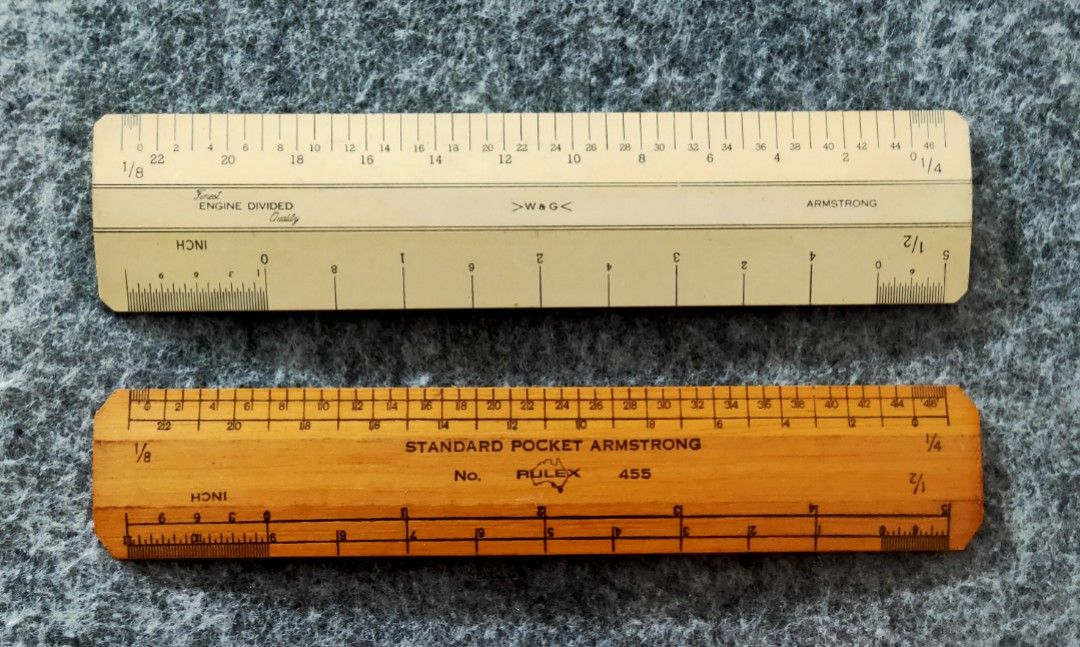Vintage wooden rulers (Made in Australia), Hobbies & Toys, Memorabilia ...
