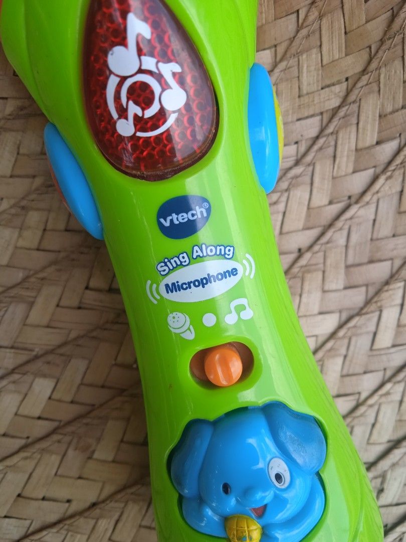 Vtech Sing Along Microphone, Babies & Kids, Infant Playtime on Carousell