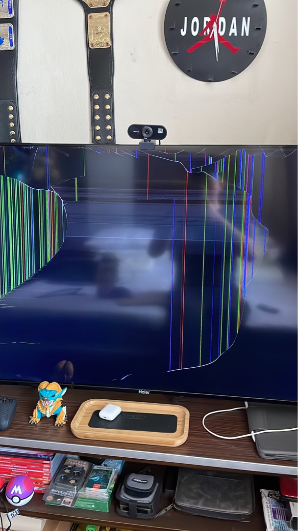 (WTS for SPARE PARTS) [READ] Faulty Haier 50" inch 4K UHD Smart Google ...
