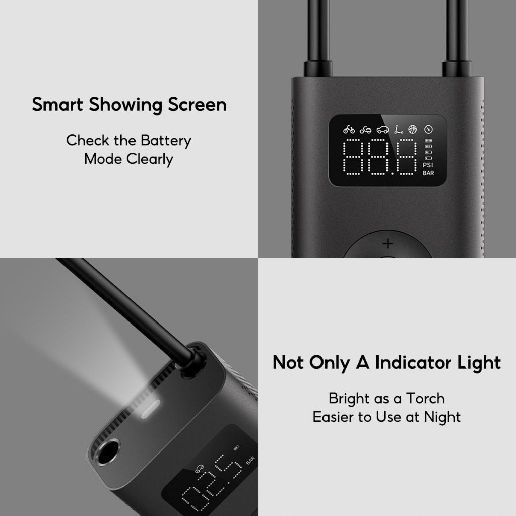 Xiaomi Mijia Electric Inflator 2 Car Air Compressor upgraded version ...