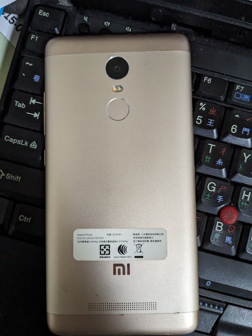 Xiaomi小米 /redmi紅米 note 3 note3 32G備用機 長輩機, 手機及配件, 手機, Android 安卓手機, Xiaomi 小米在旋轉拍賣