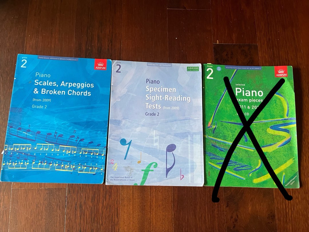 Yamaha Grade 2 Scales & Arpeggios, Specimen Sight Reading, Piano Pieces ...