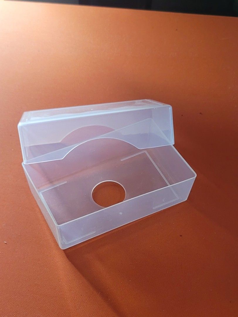 100s NAME CARD BOX PP PLASTIC (USED), Hobbies & Toys, Stationery ...
