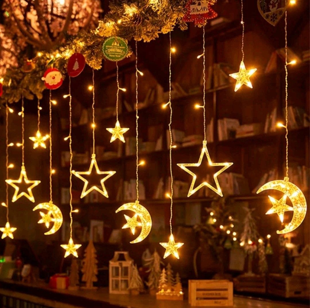 4m Lampu Ramadan Hari Raya, Furniture & Home Living, Lighting & Fans ...