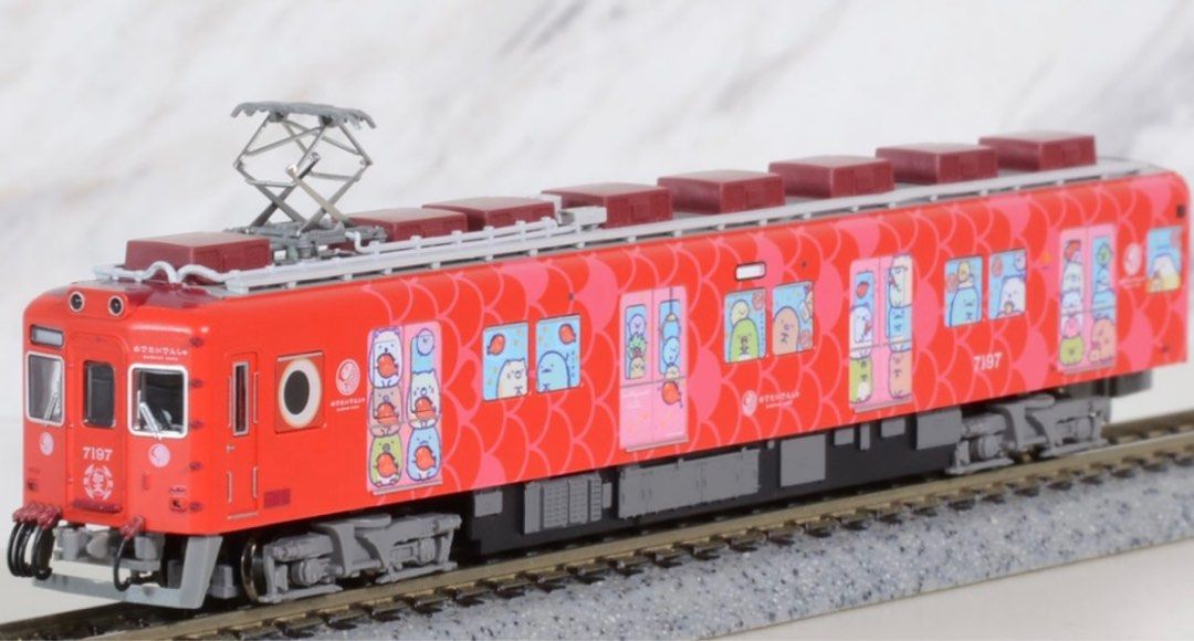 現貨 Micro Ace A6379 角落生物 南海7100系電車兩輛組 鯉魚 魚旗 新年 年年有餘 魚 路軌 n 1:150 1/150 機関車 鐵道模型 火車 蒸氣火車頭 蒸機 電源 火牛 ...