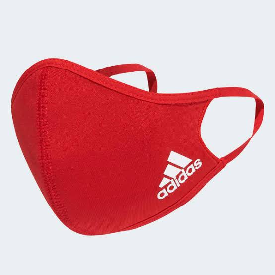 adidas Face Covers 3-Pack, Health & Nutrition, Face Masks & Face ...