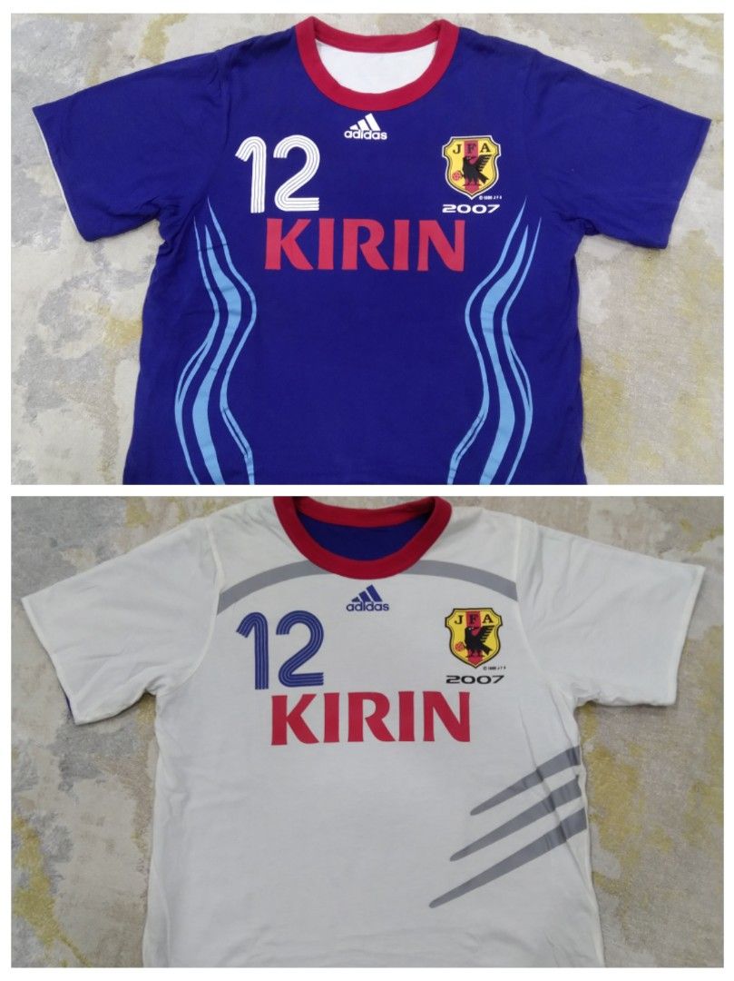 Adidas KIRIN Japan 2007 Vintage Football Shirt (Authentic), Sports Equipment, Other Sports ...