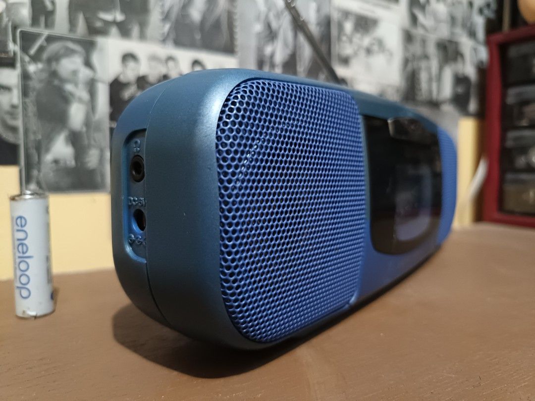 Aiwa stereo radio cassette recorder CS-P5 Blue, Audio, Portable Music ...