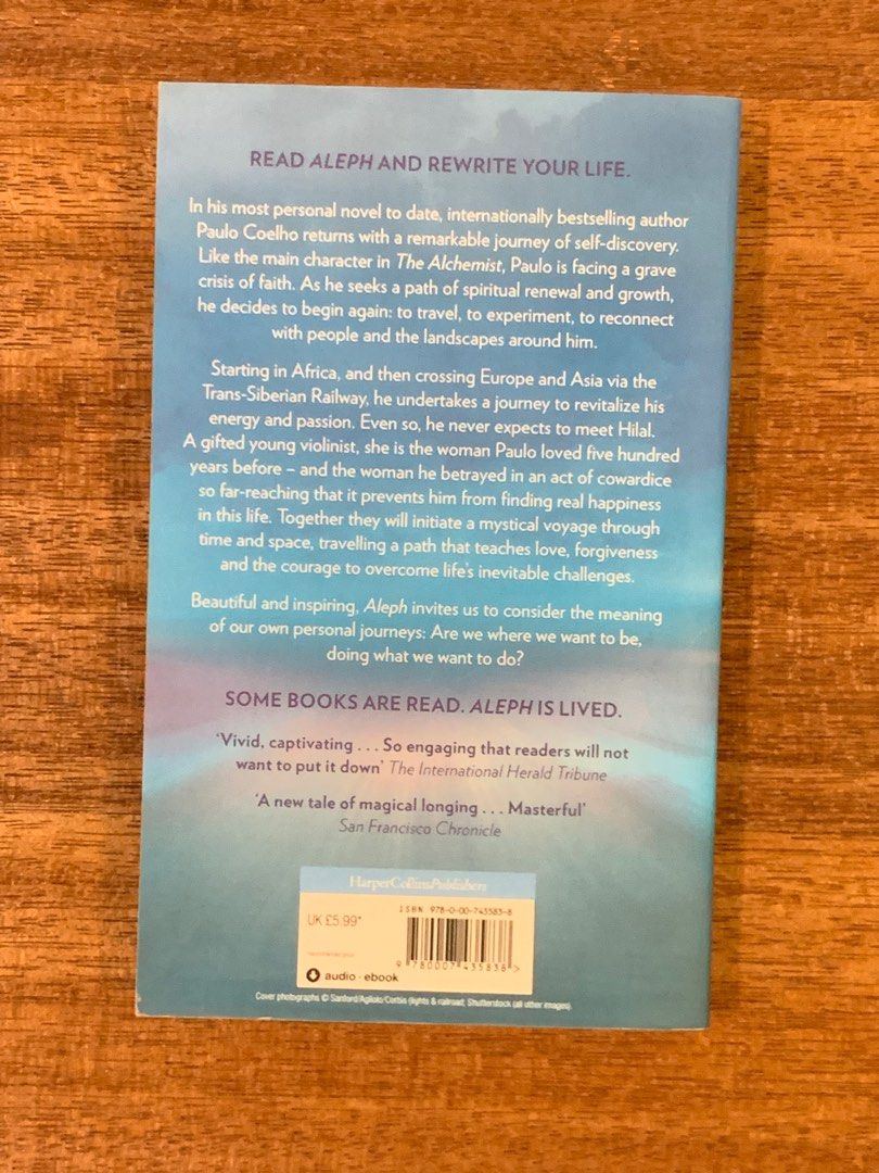 ALEPH book by Panto Coelho, Hobbies & Toys, Books & Magazines ...