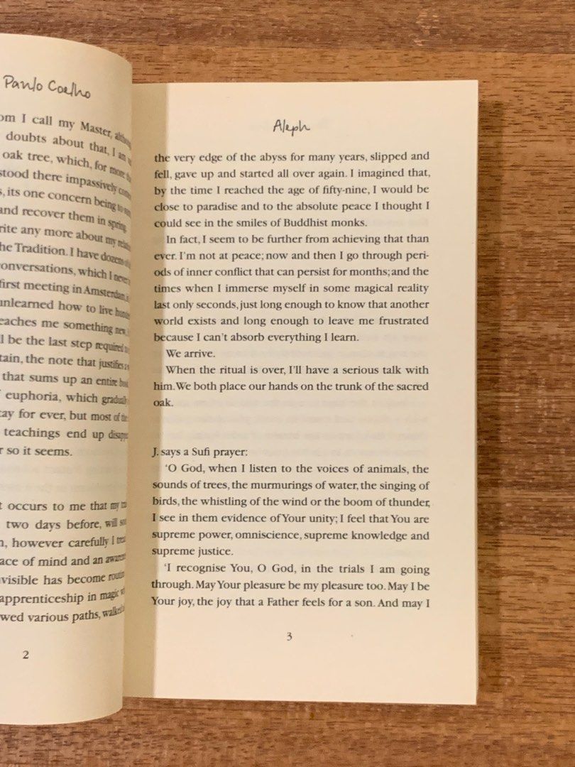 ALEPH book by Panto Coelho, Hobbies & Toys, Books & Magazines ...