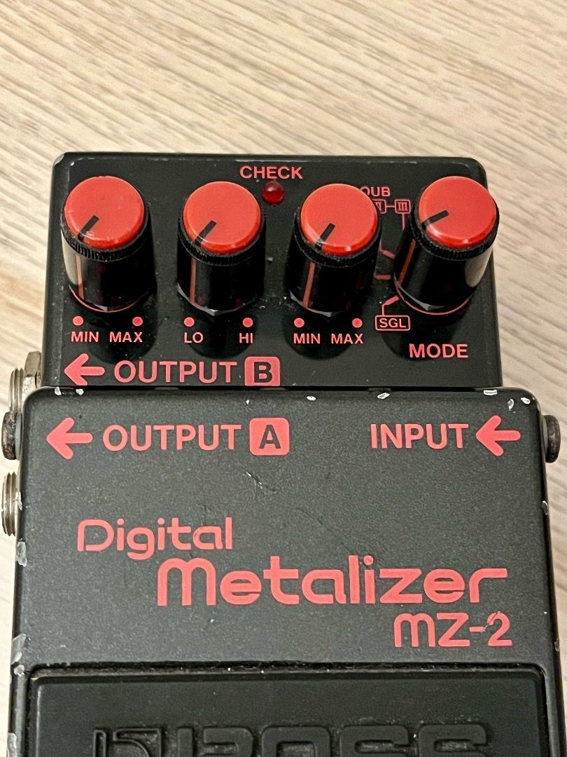 Boss MZ-2 Digital Metalizer Guitar effect pedal made in Japan 電吉他 效果器 ...
