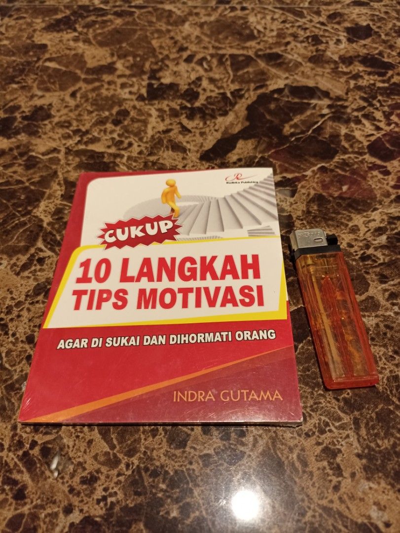 Buku Tips Motivasi 10 Langkah, Buku & Alat Tulis, Buku di Carousell