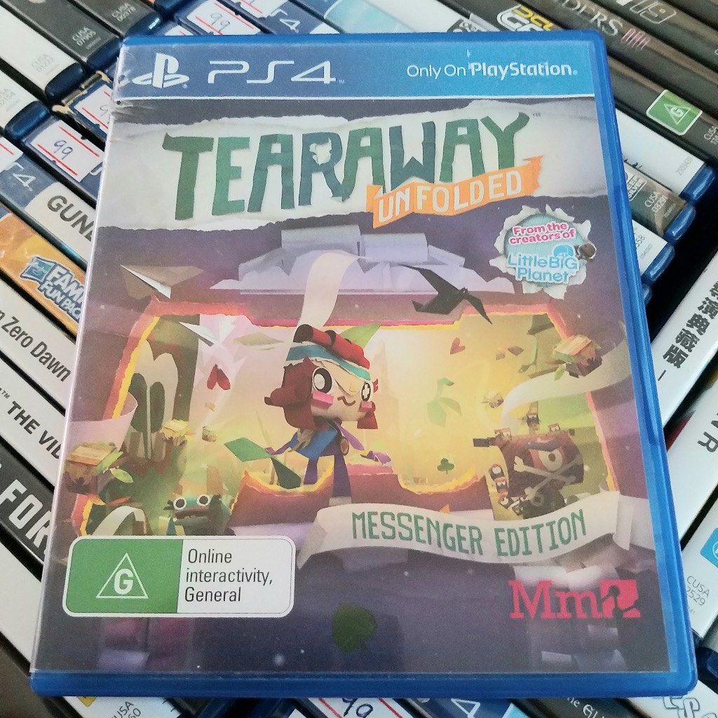 Cd Games PS4 Tearaway Unfolded, Video Gaming, Video Games, PlayStation ...