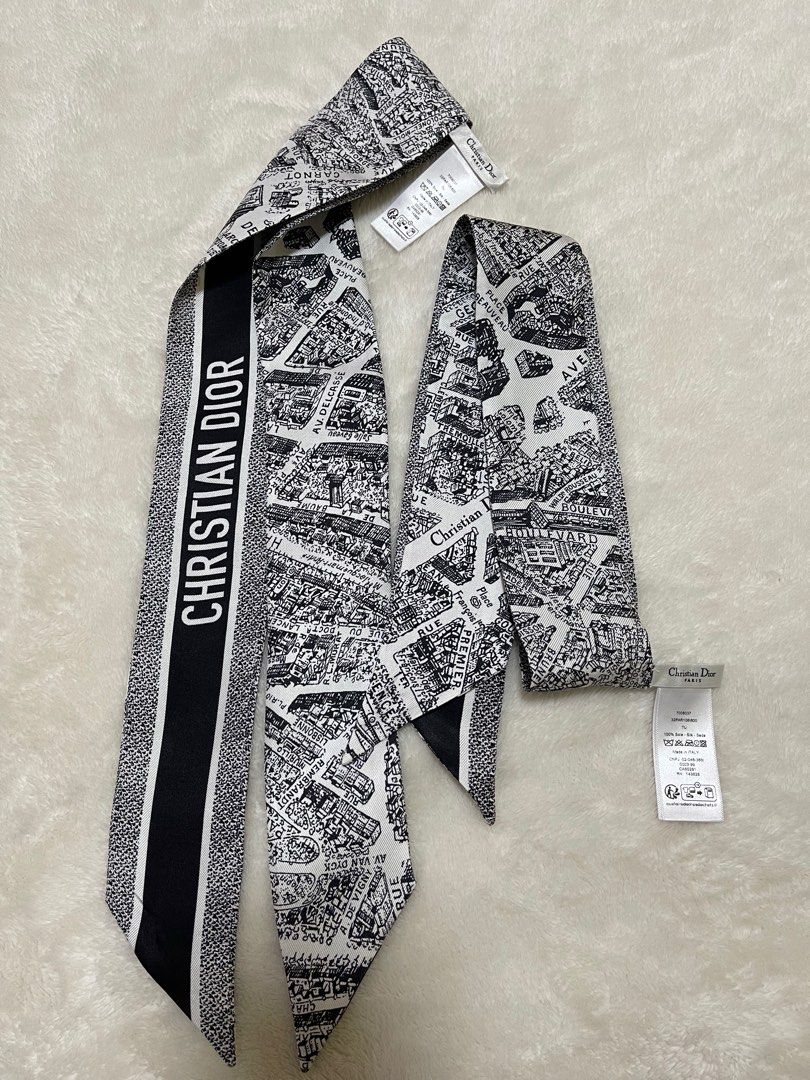 Christian Dior Twilly - 2xPlan de Paris Mitzah Scarf, Luxury ...