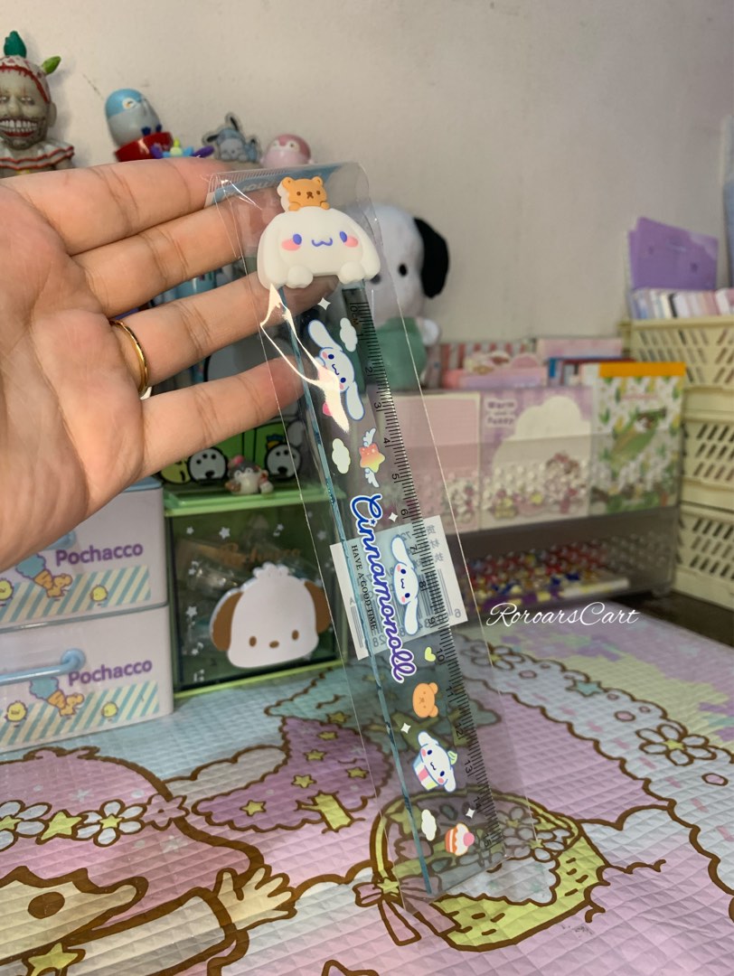 Cinnamoroll ruler, Hobbies & Toys, Stationary & Craft, Stationery ...