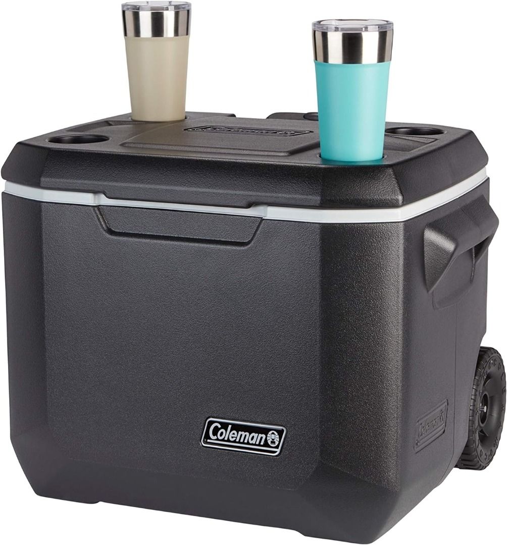 Coleman Wheeled Cooler | Xtreme Cooler Keeps Ice Up to 5 Days | Heavy ...